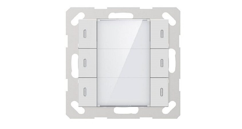 GVS KNX Push Button Sensor Plus, 3-6 Gang white – KNX I SOLUTIONS GVS KNX Push Button Sensor Plus, 3-6 Gang white – KNX I SOLUTIONS